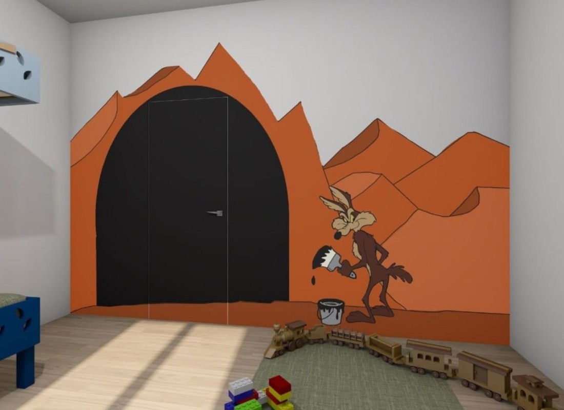 Absolute Swing door system with door panel | BestFix-Schuifdeursystemen | BestFix